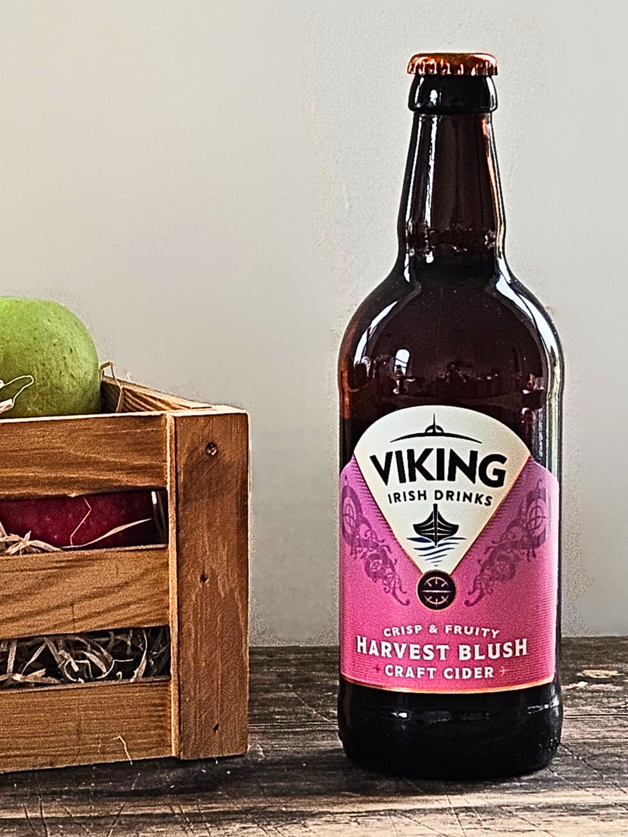 Harvest Blush Cider (Available in 6 or 12 Packs) – Viking Irish Drinks